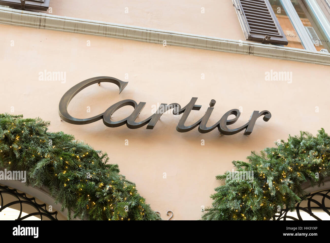 Cartier logo hi-res stock photography and images - Alamy