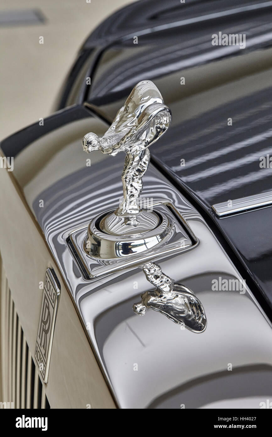 Spirit of Ecstasy, Rolls Royce Motor Cars Spirit of Ecstasy Stock Photo ...