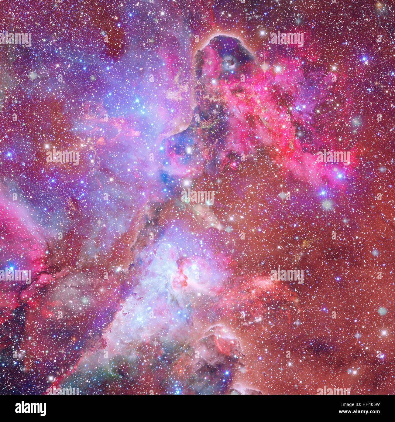 Nebula in space Stock Photo - Alamy