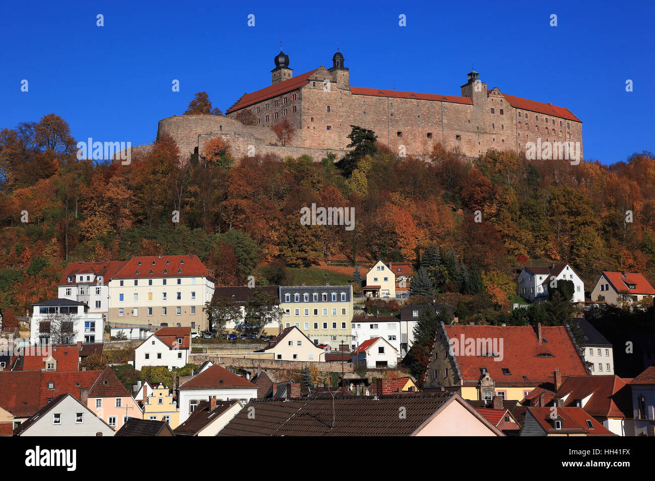 Panorama with castle plassenburg hi-res stock photography and images ...