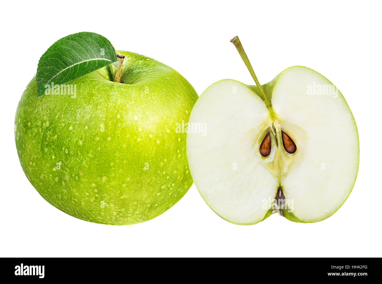 apple isolated on white background Stock Photo - Alamy