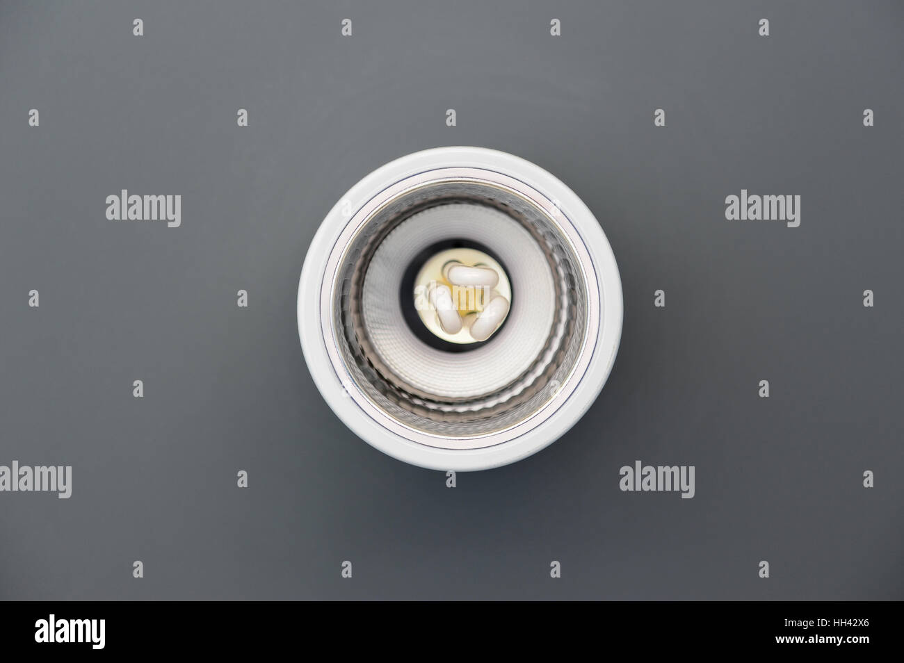 ceiling light on gray ceiling Stock Photo - Alamy
