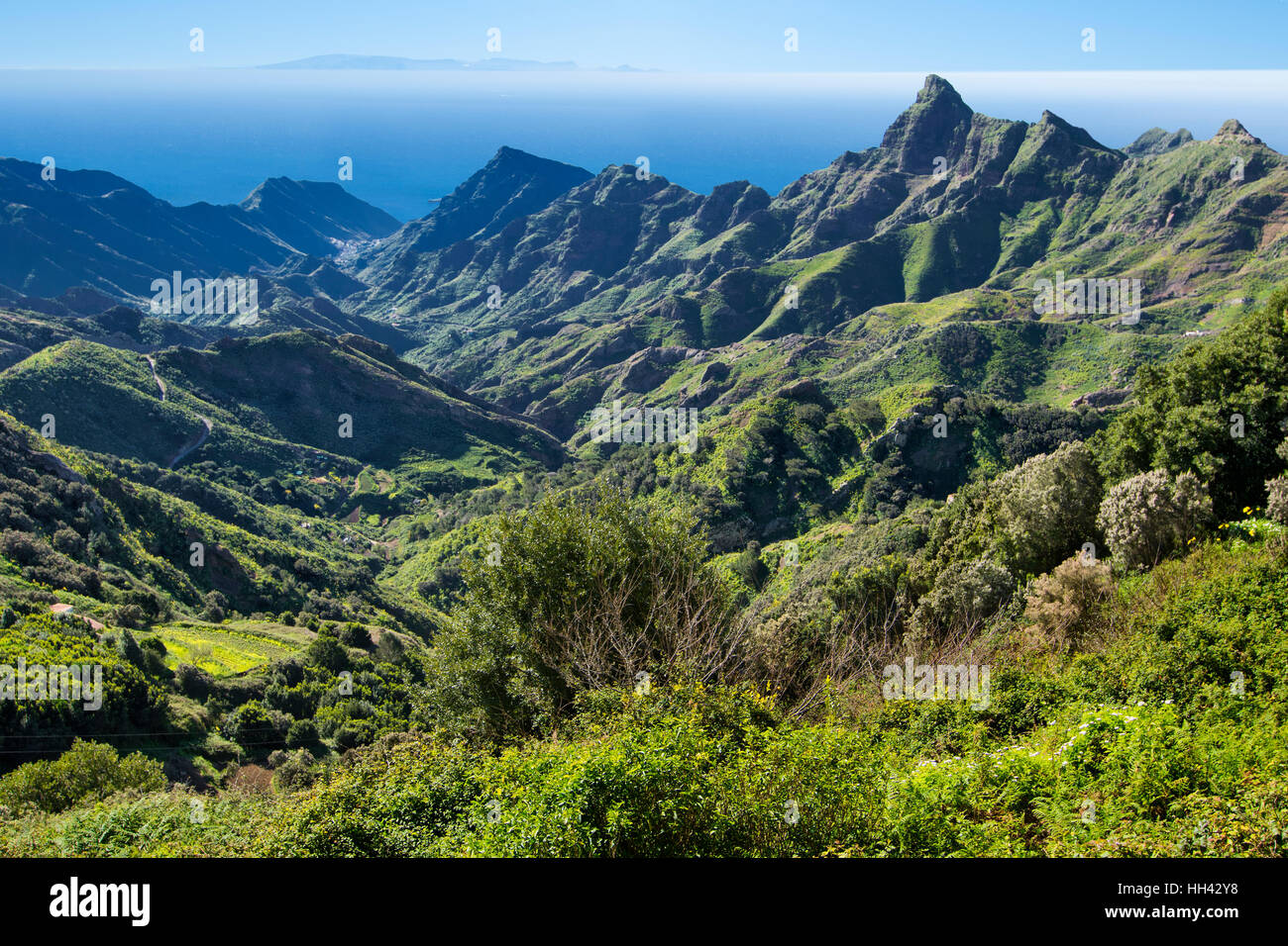 Anaga Mountains, Tenerife Stock Photo - Alamy