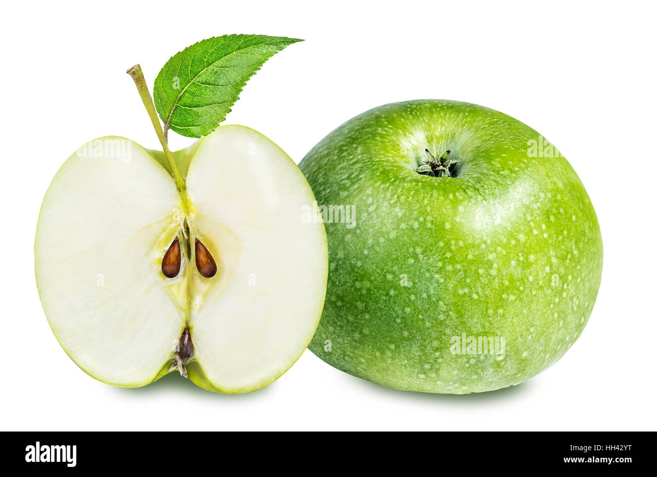 apple isolated on white background Stock Photo - Alamy