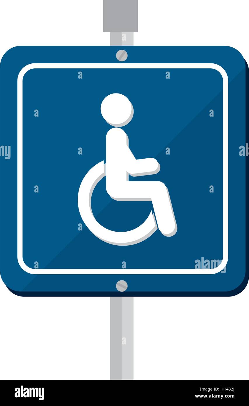 Disable parking Stock Vector Images - Alamy