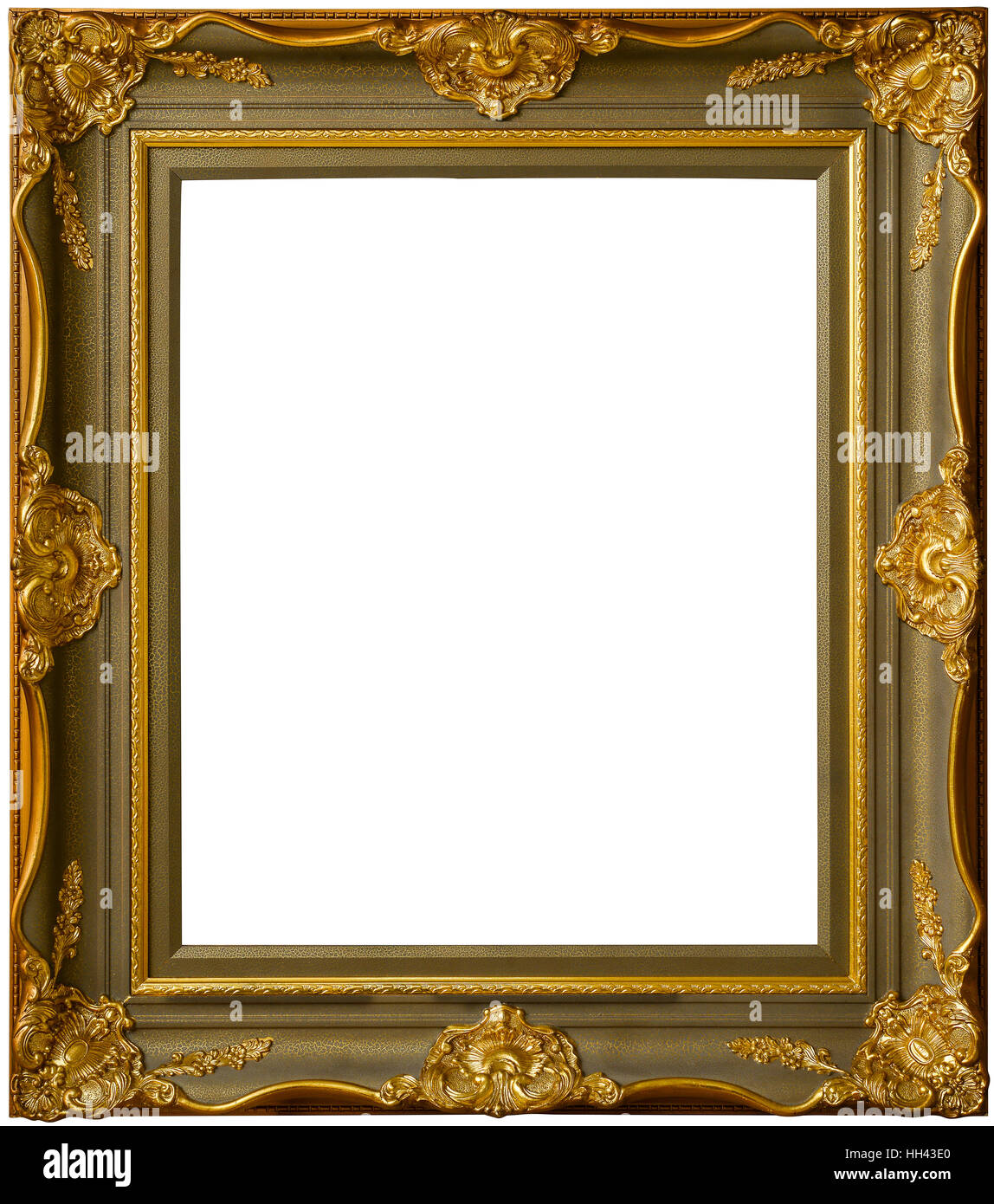 Gold art deco frame hi-res stock photography and images - Alamy
