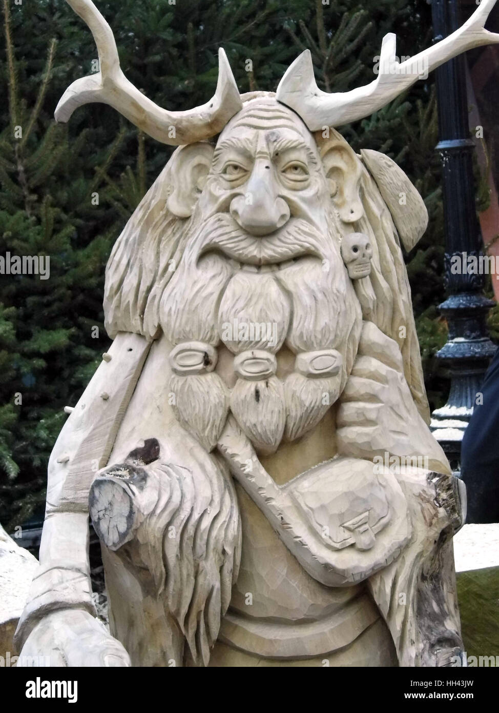 Norse wood carving hi-res stock photography and images - Alamy