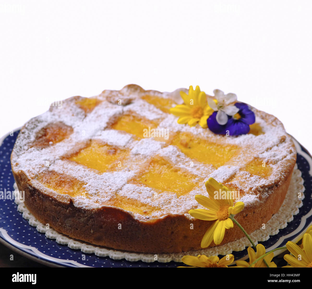 Pastiera - italian Easter cake Stock Photo - Alamy