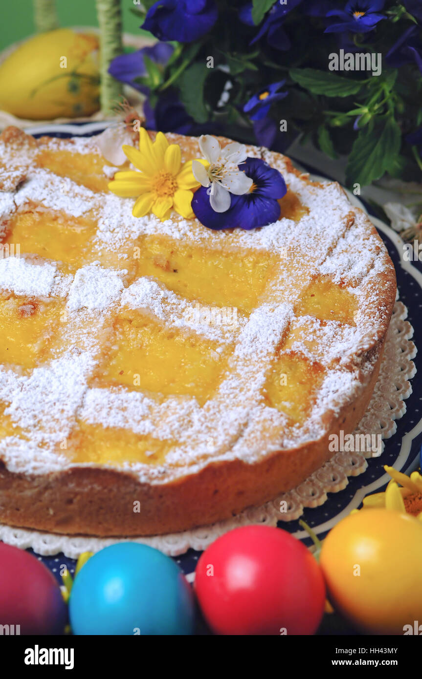 Pastiera italian neapolitan cake naples hi-res stock photography and ...