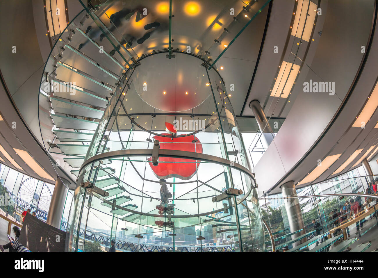 stairway to Apple Stock Photo - Alamy