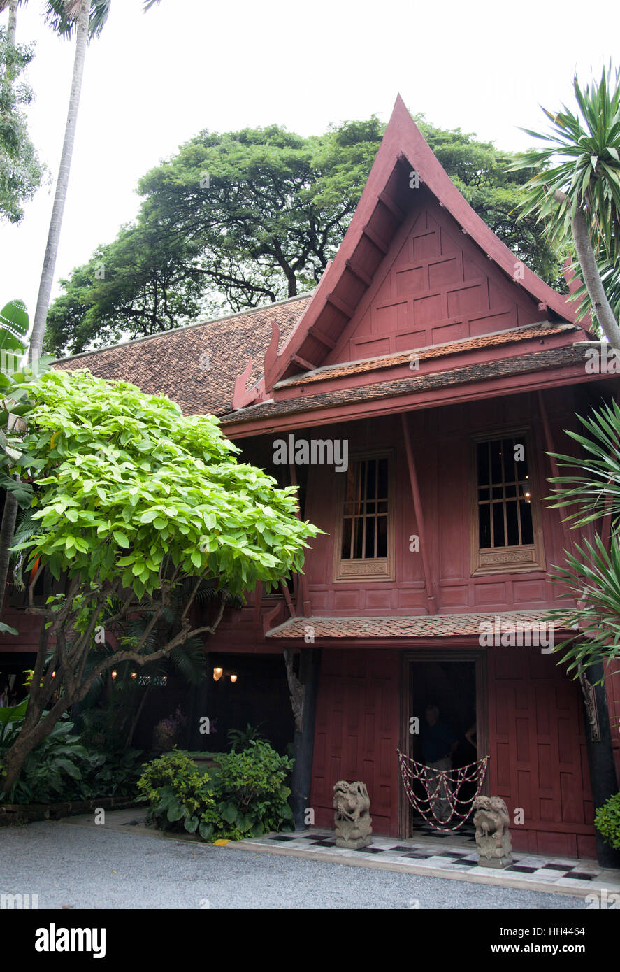 Jim Thompson House Museum in Bangkok - Thailand Stock Photo - Alamy