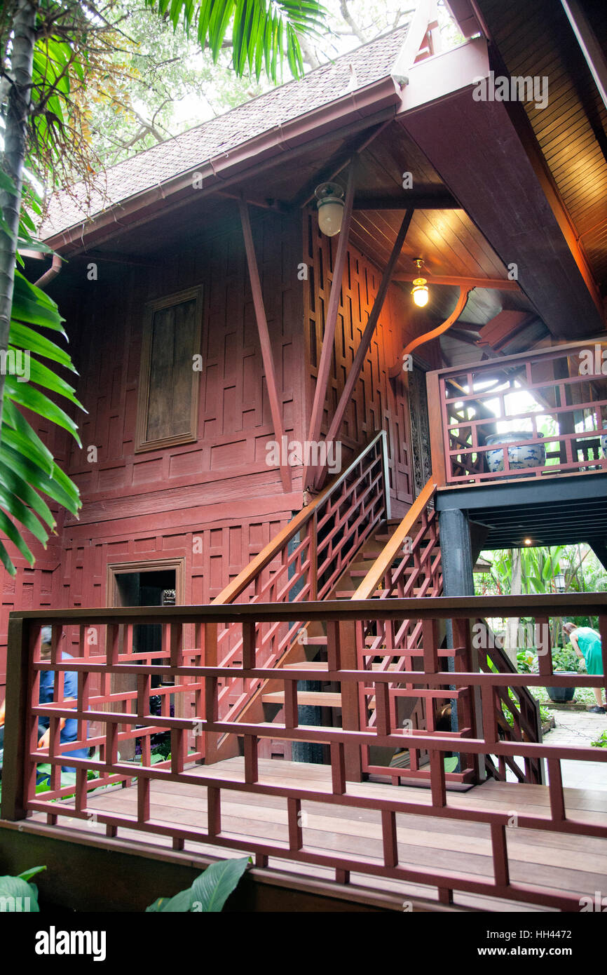 Jim Thompson House Museum in Bangkok - Thailand Stock Photo - Alamy