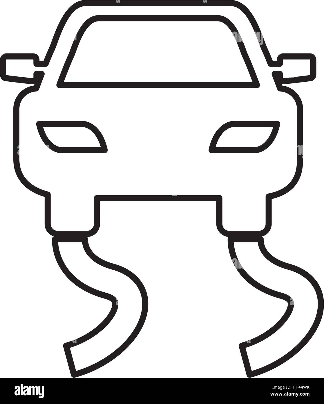 Vehicle control point Stock Vector Images - Alamy