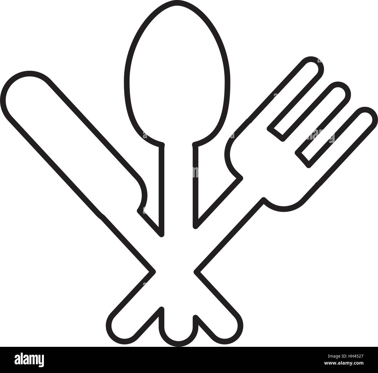 restaurant location traffic signal information icon vector illustration ...