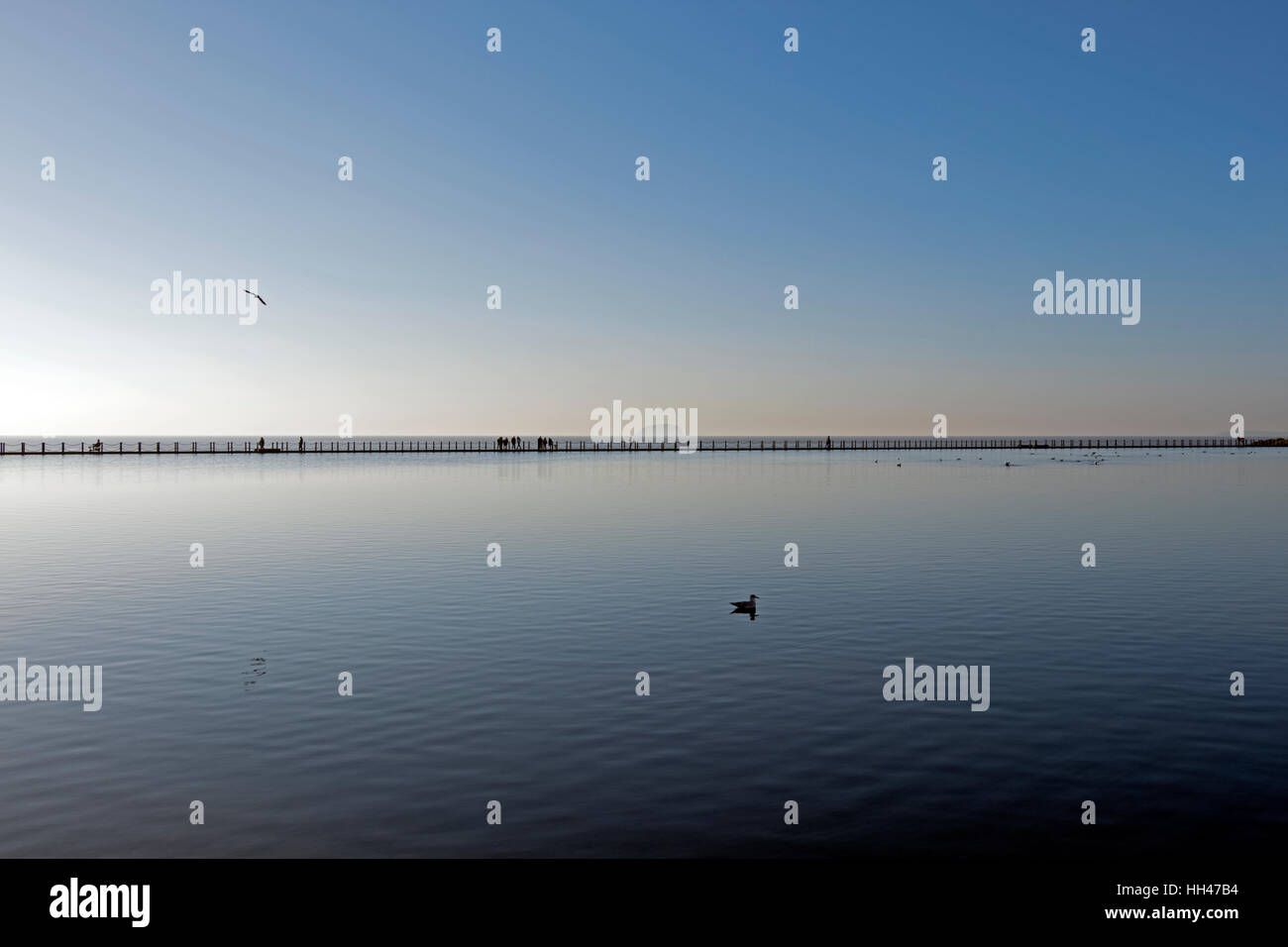 Marine lake causeway weston super mare hi-res stock photography and ...