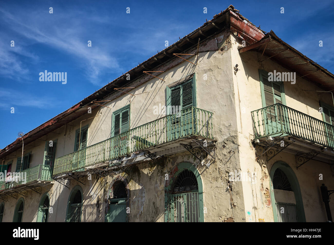 Panama colonial buildings hi-res stock photography and images - Alamy