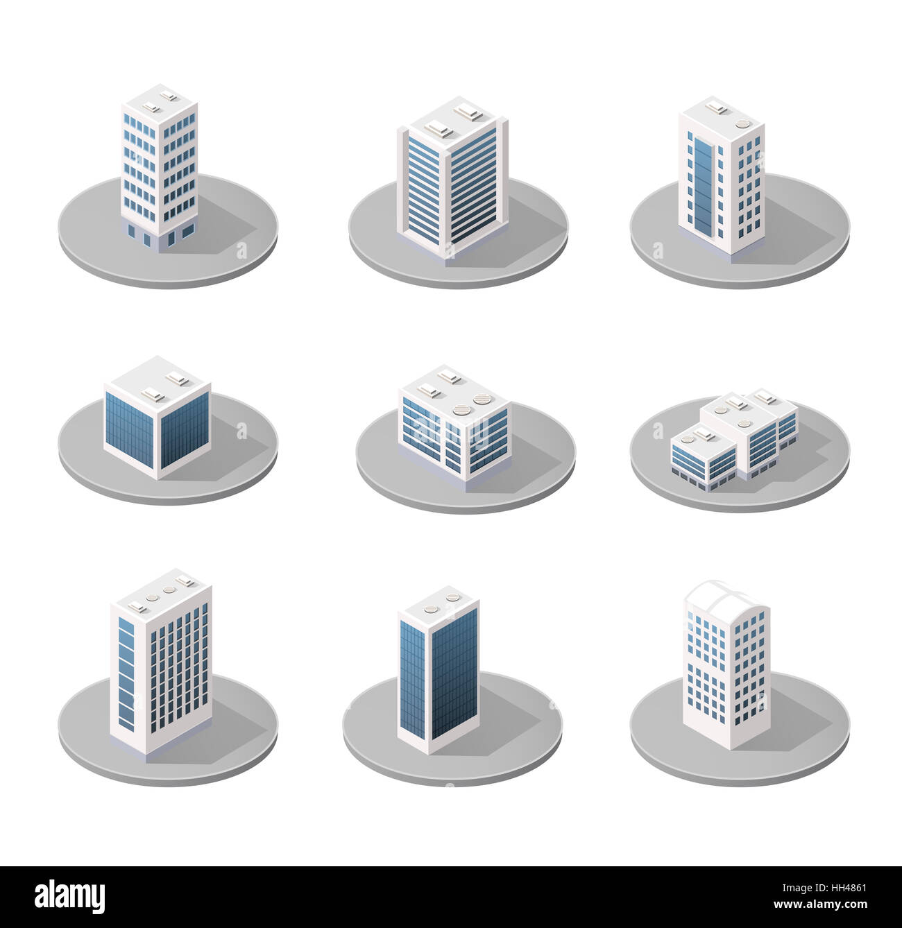 Isometric icon map hi-res stock photography and images - Alamy