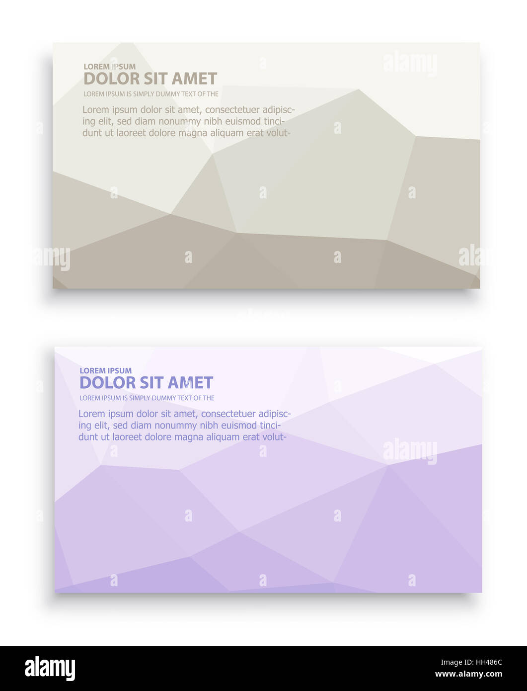template business card with an abstract background for the presentation ...