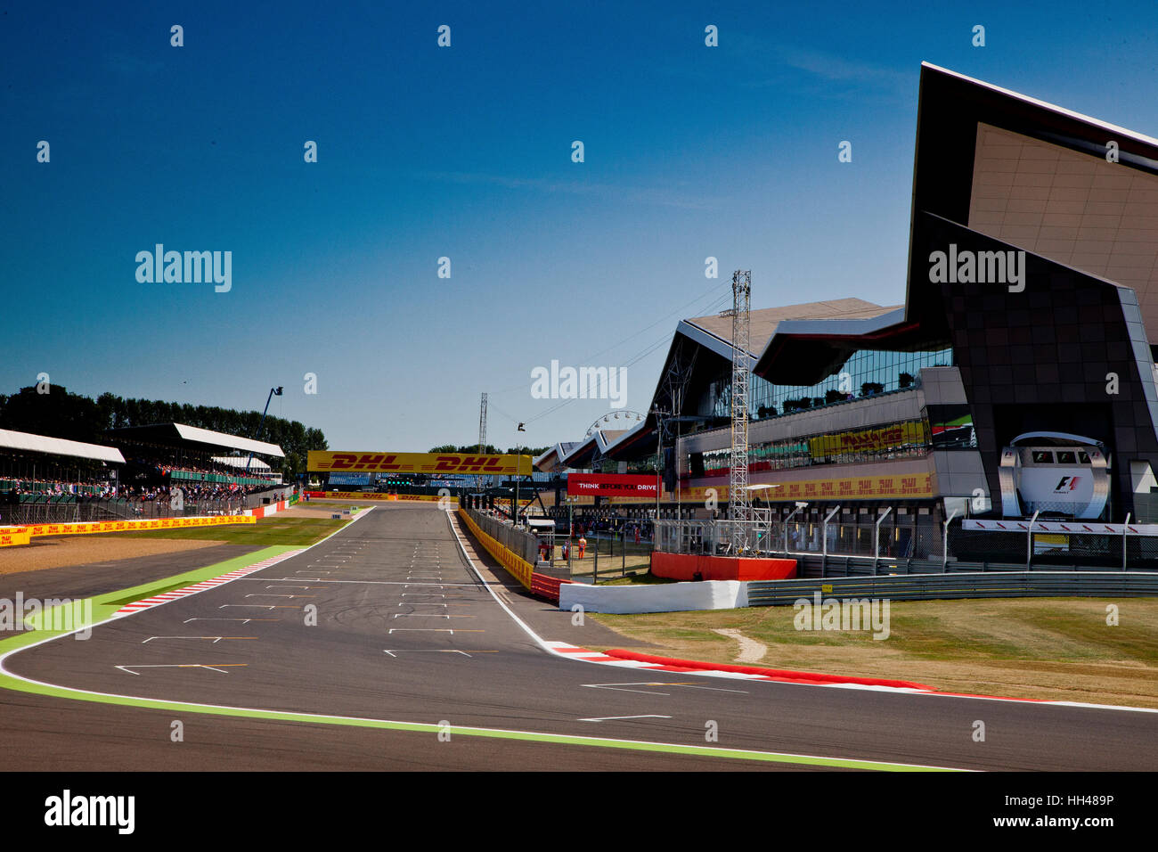 Silverstone motor racing circuit, Northants, UK Stock Photo - Alamy