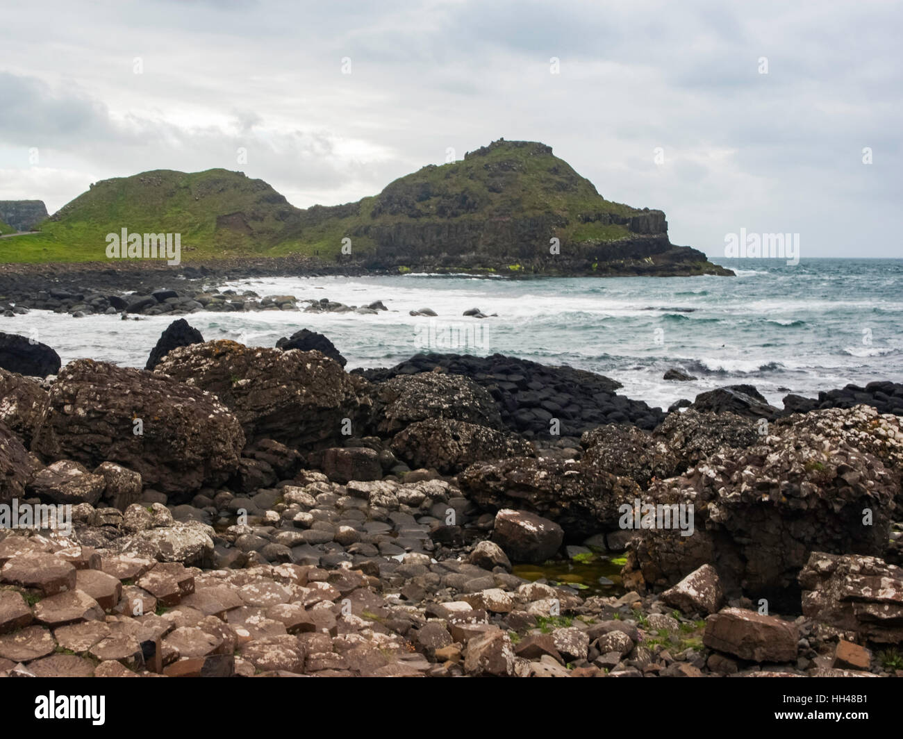Giant's Causeway Landscape Stock Photo - Alamy