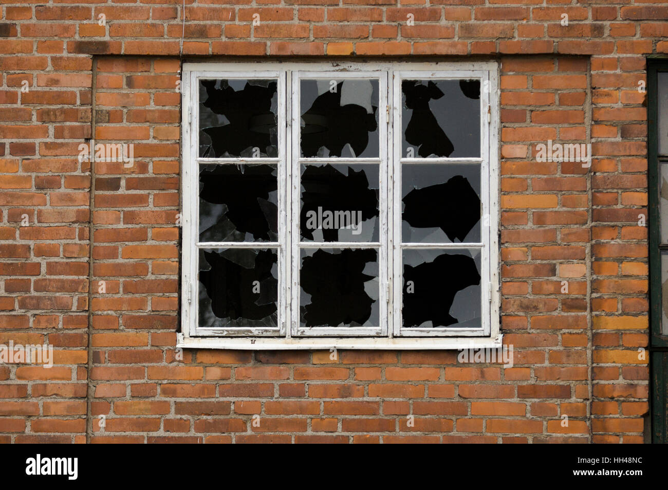 Broken Window Glass High Resolution Stock Photography and Images - Alamy