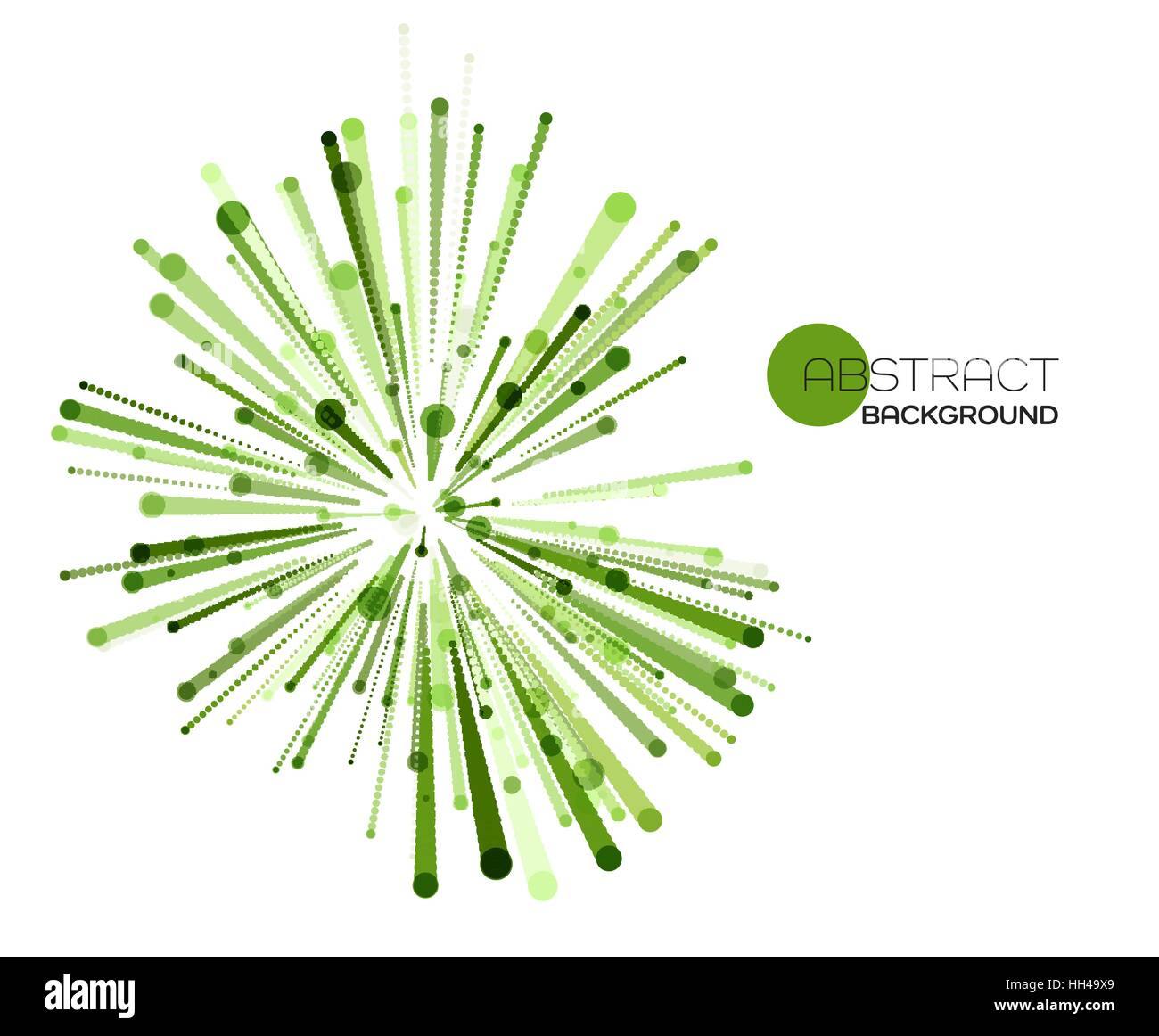 Vector abstract explosion lines. Technology and science background ...