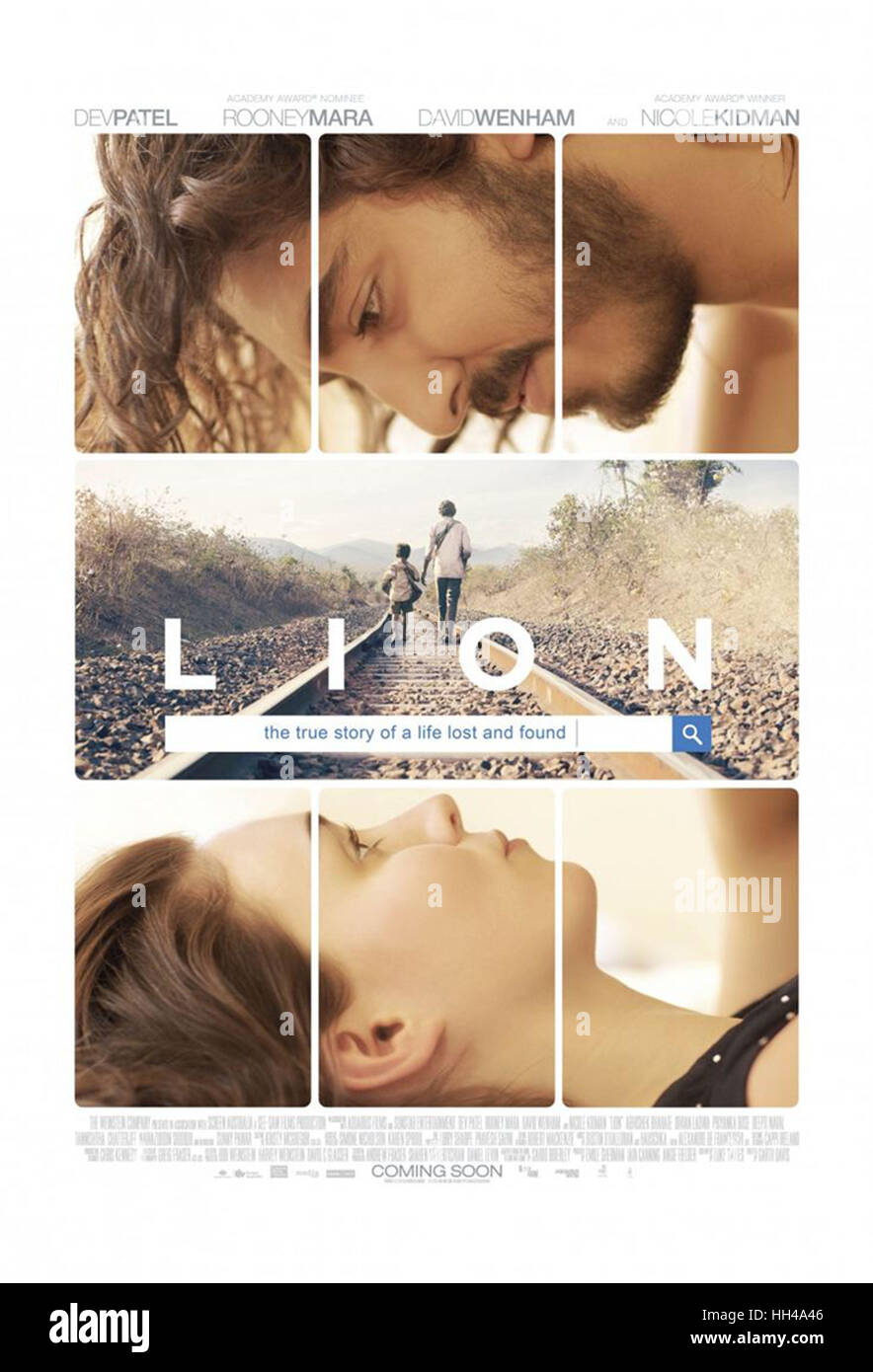 Lion 2016 mara dev patel hi-res stock photography and images - Alamy