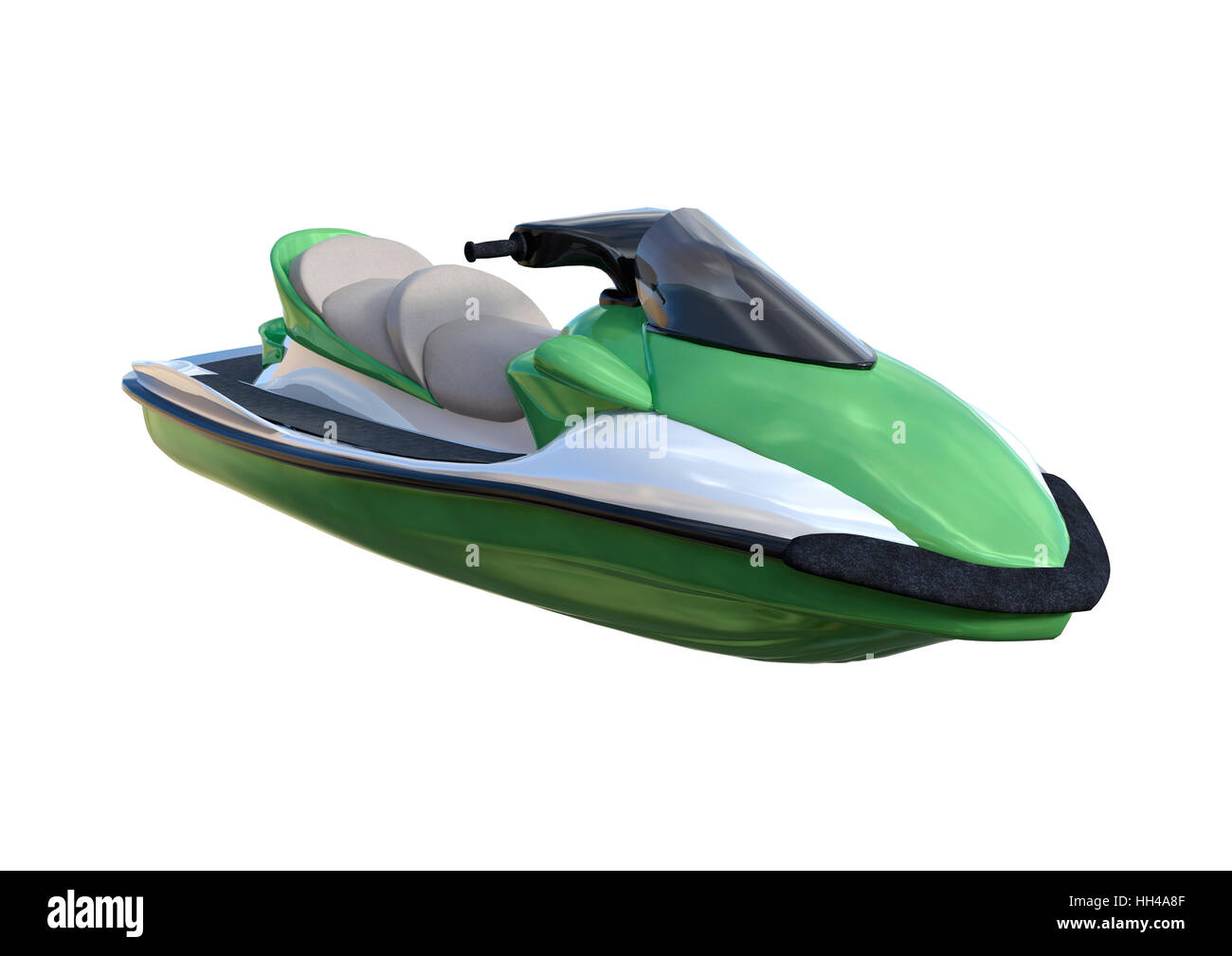 3D rendering of a jet ski isolated on white background Stock Photo - Alamy