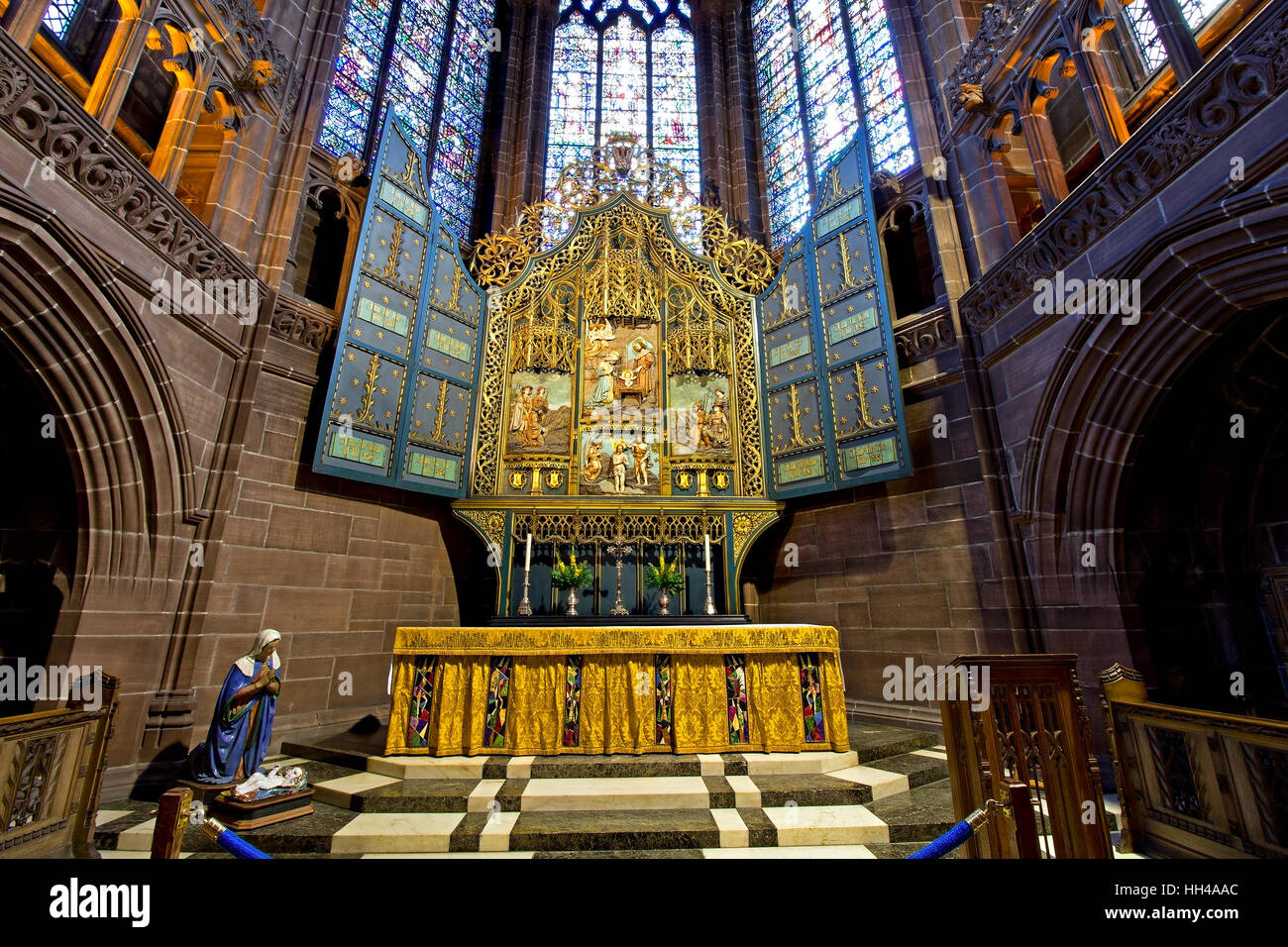 Liverpool cathedral lady chapel hi-res stock photography and images - Alamy