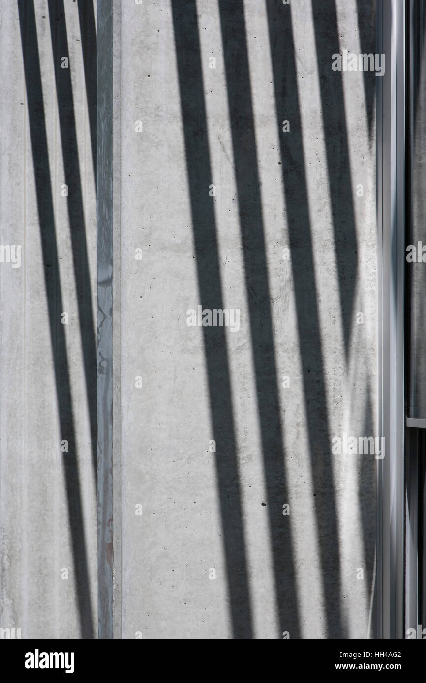 Detail of shadow cast by eaves. Berkeley House Heidelberg, Melbourne ...