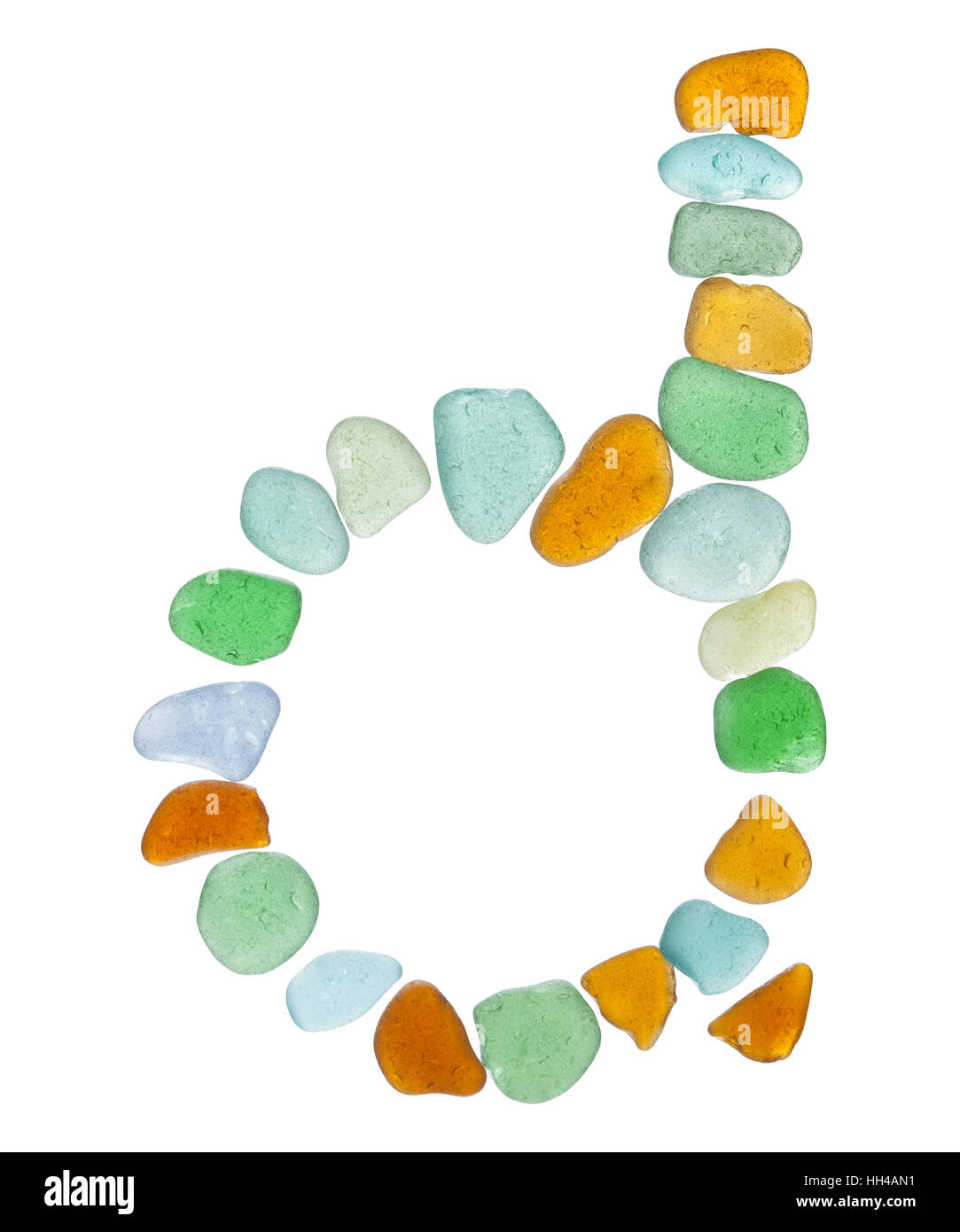 Genuine sea glass Cut Out Stock Images & Pictures - Alamy