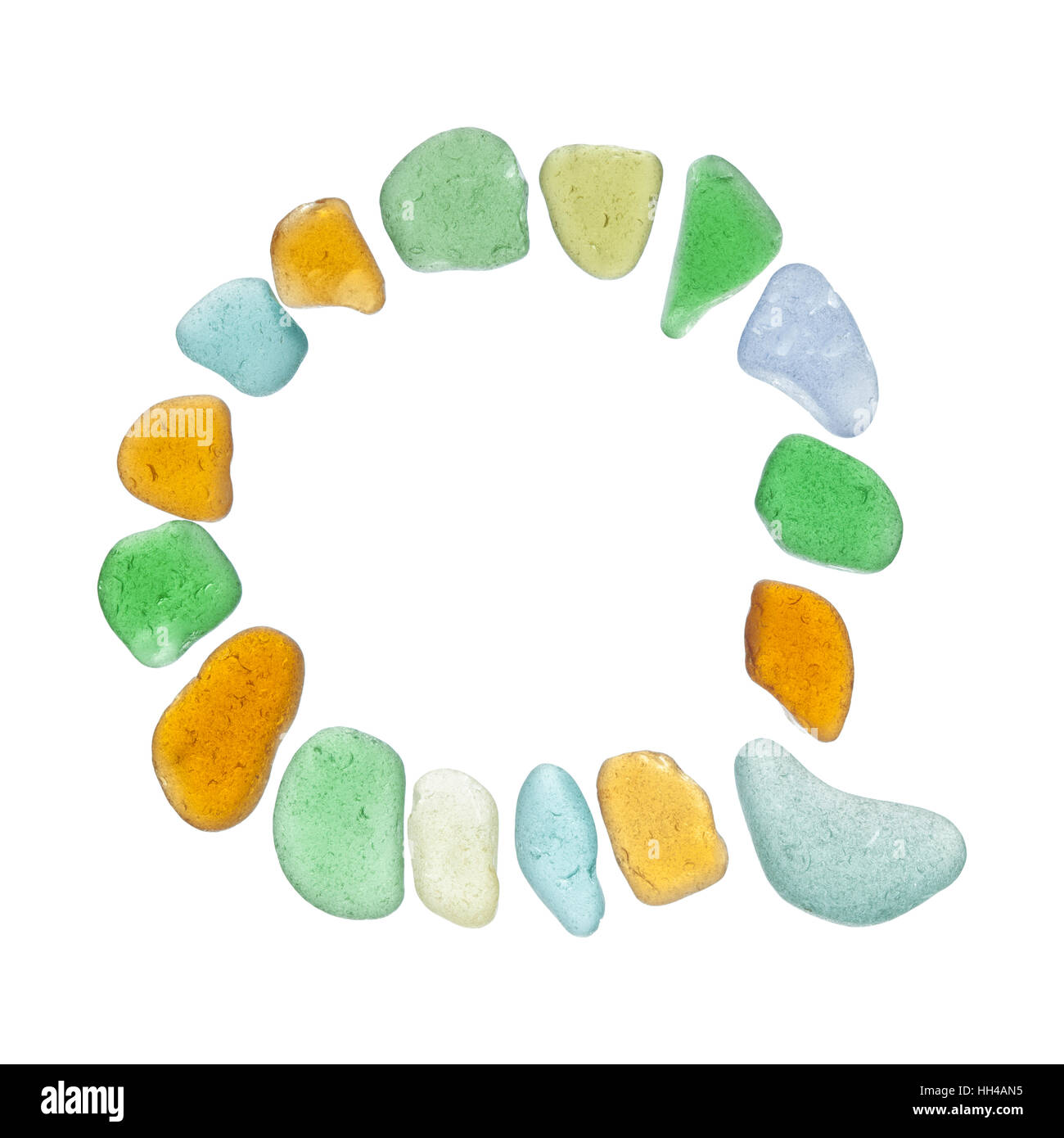 Genuine sea glass Cut Out Stock Images & Pictures - Alamy