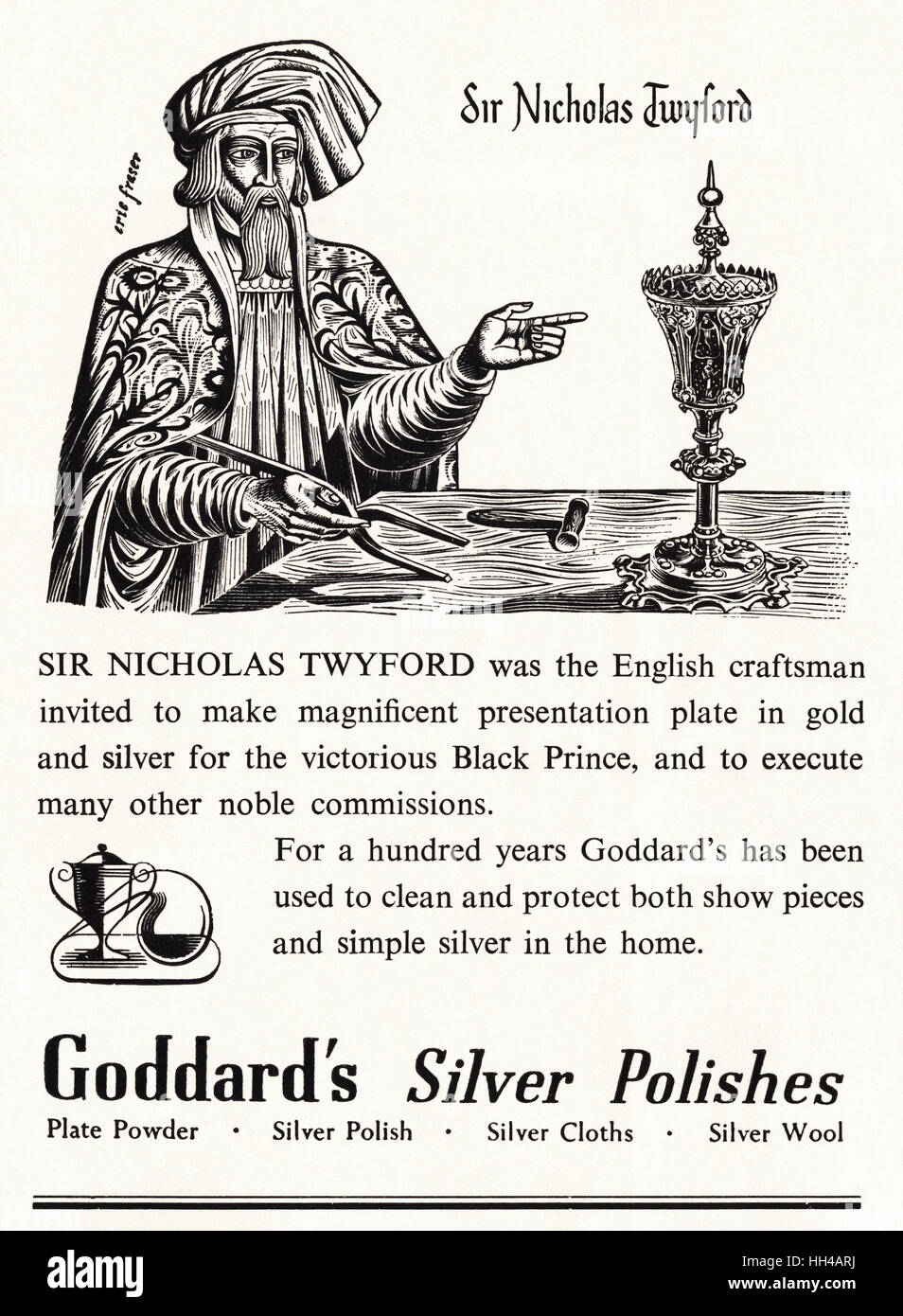 1950s uk illustrations magazine advert hi-res stock photography and ...