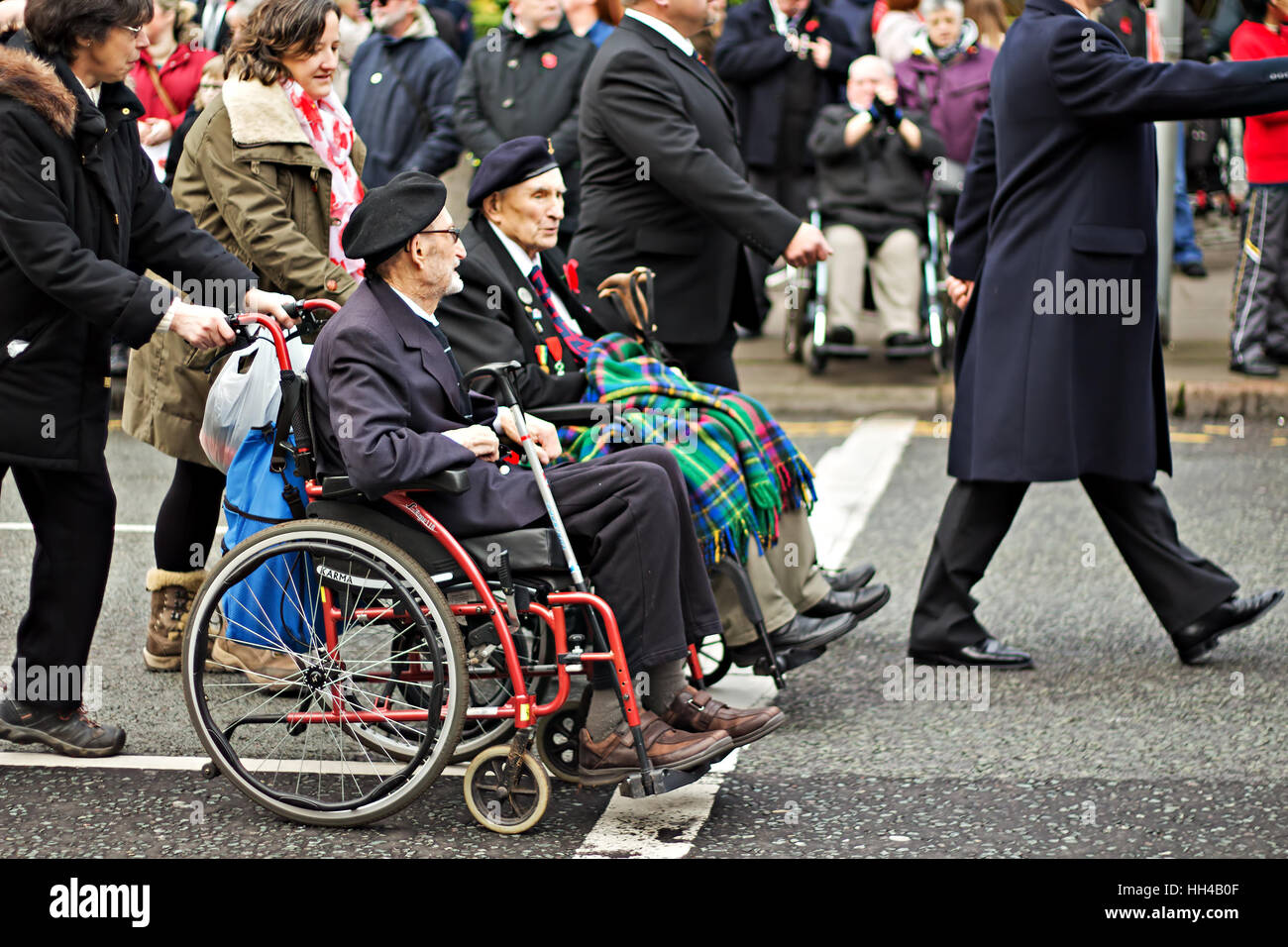 Remembrance day parade liverpool hi-res stock photography and images ...