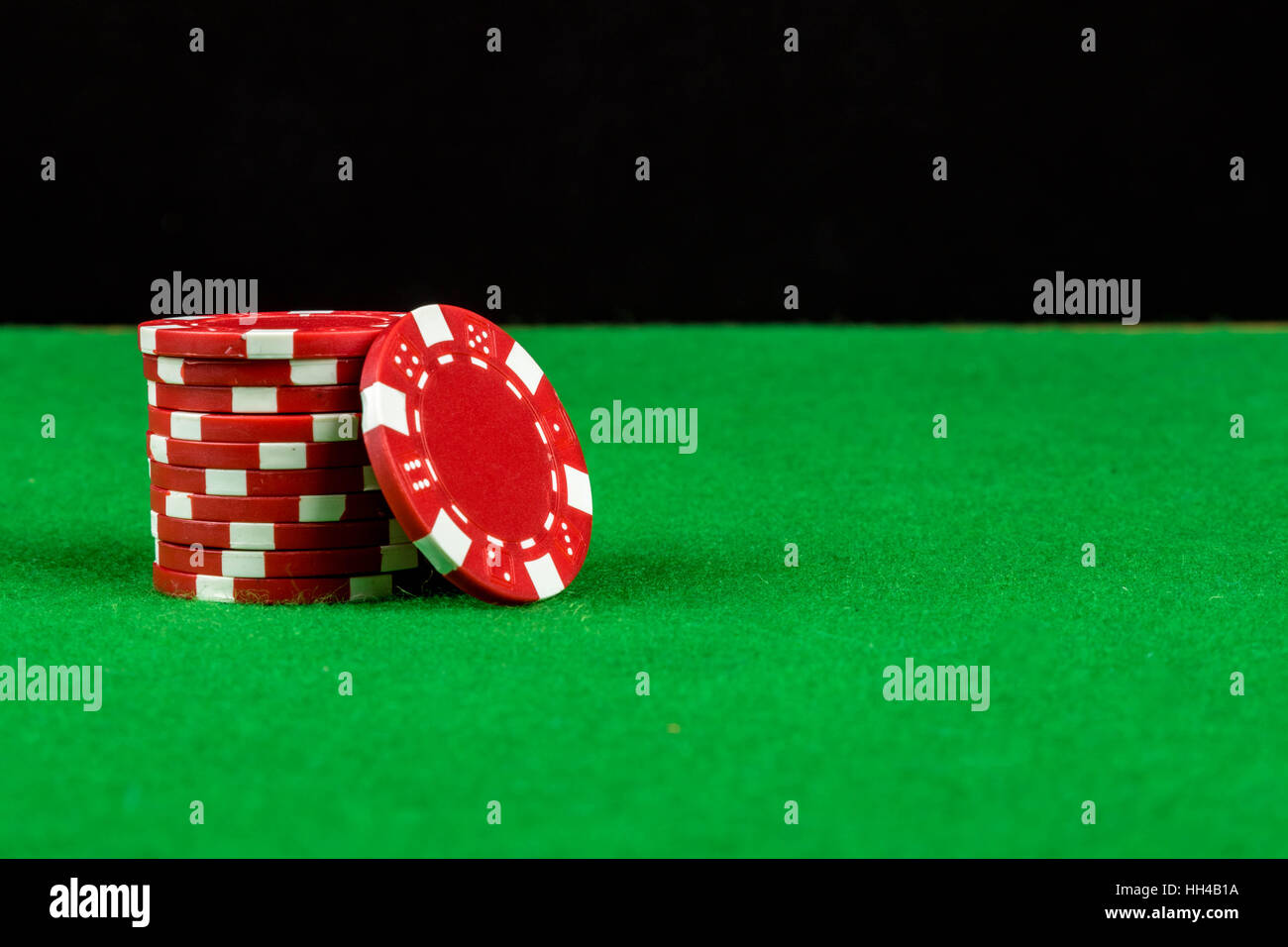 A stack of betting chips Stock Photo - Alamy