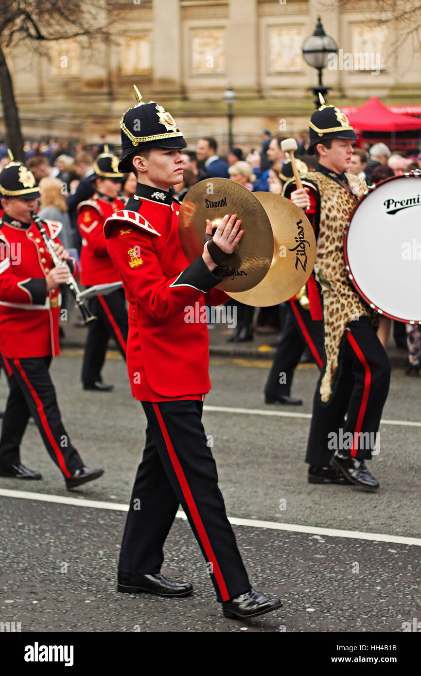 Remembrance Day parade in Liverpool UK Stock Photo - Alamy