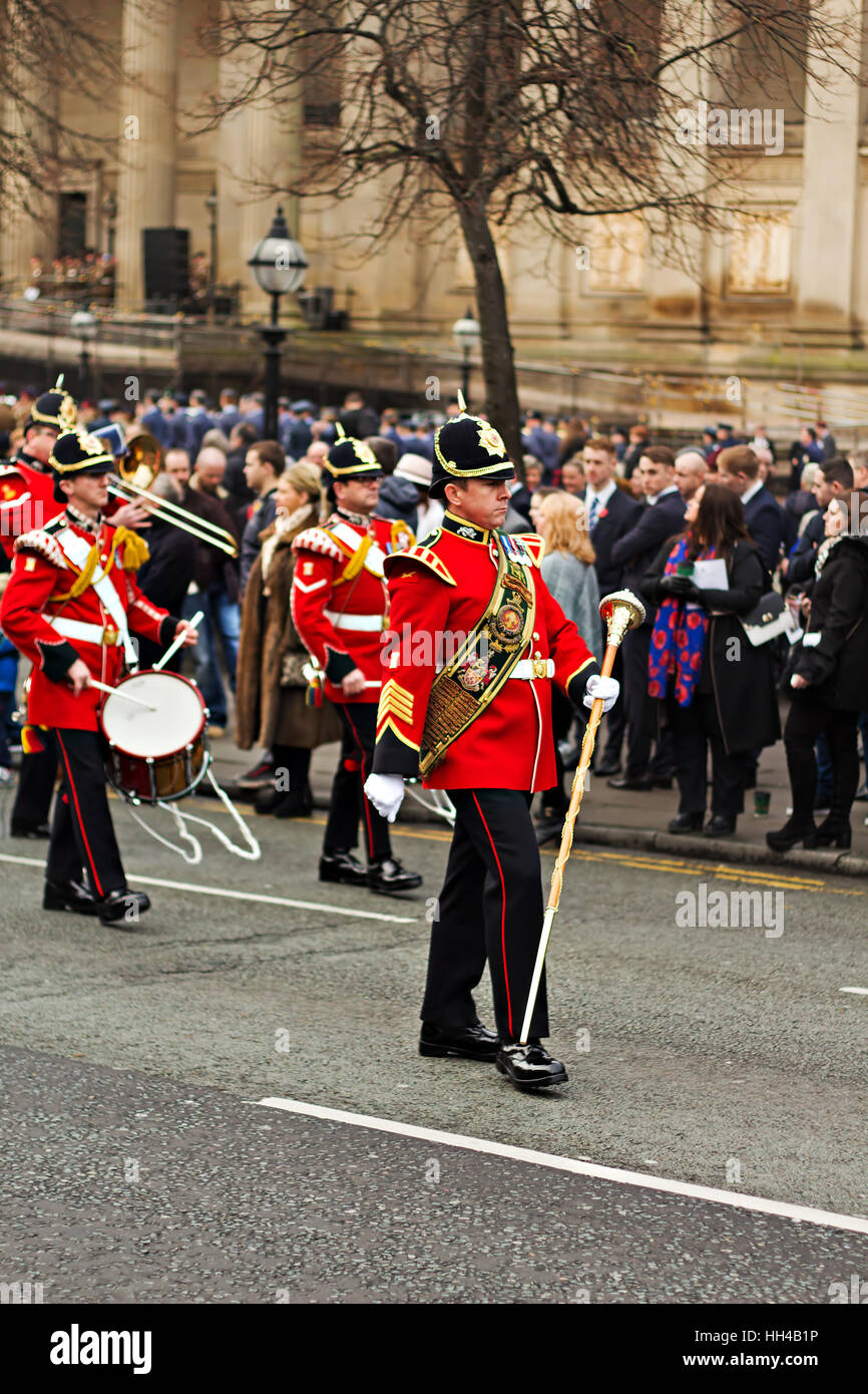 Remembrance day parade liverpool hi-res stock photography and images ...