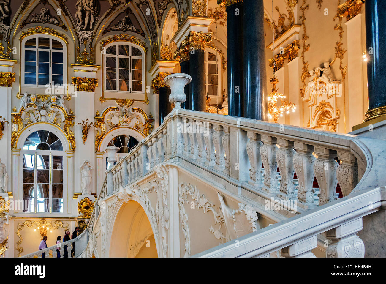Inside main staircase hi-res stock photography and images - Alamy