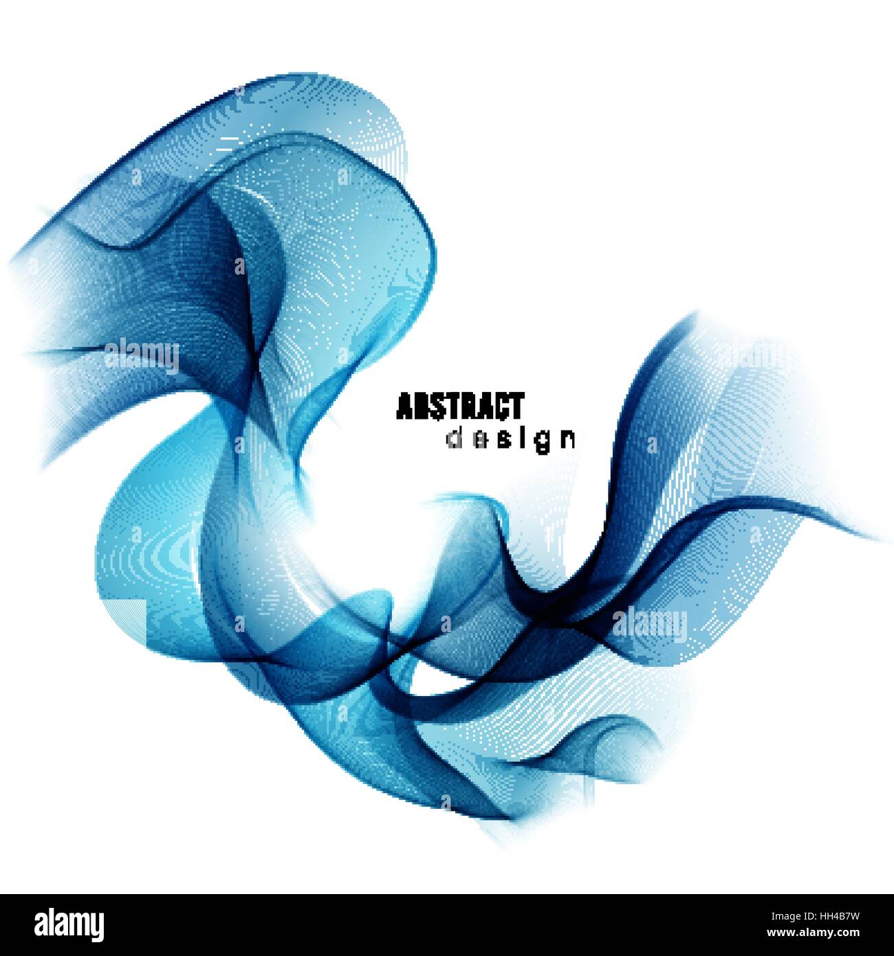 Blue wave vector hi-res stock photography and images - Alamy
