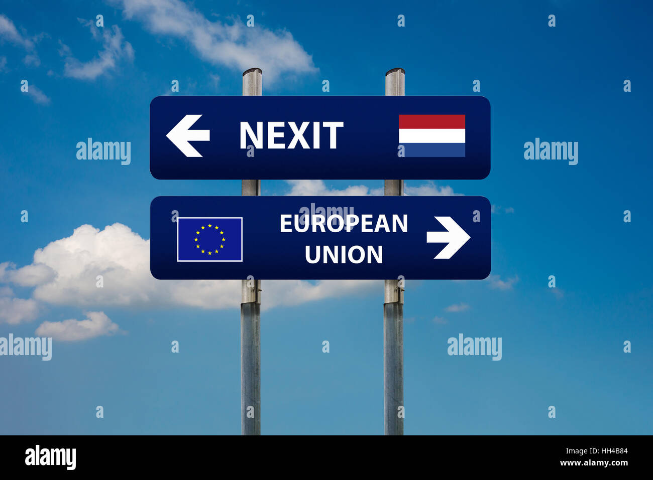 Dutch road signs hi-res stock photography and images - Alamy
