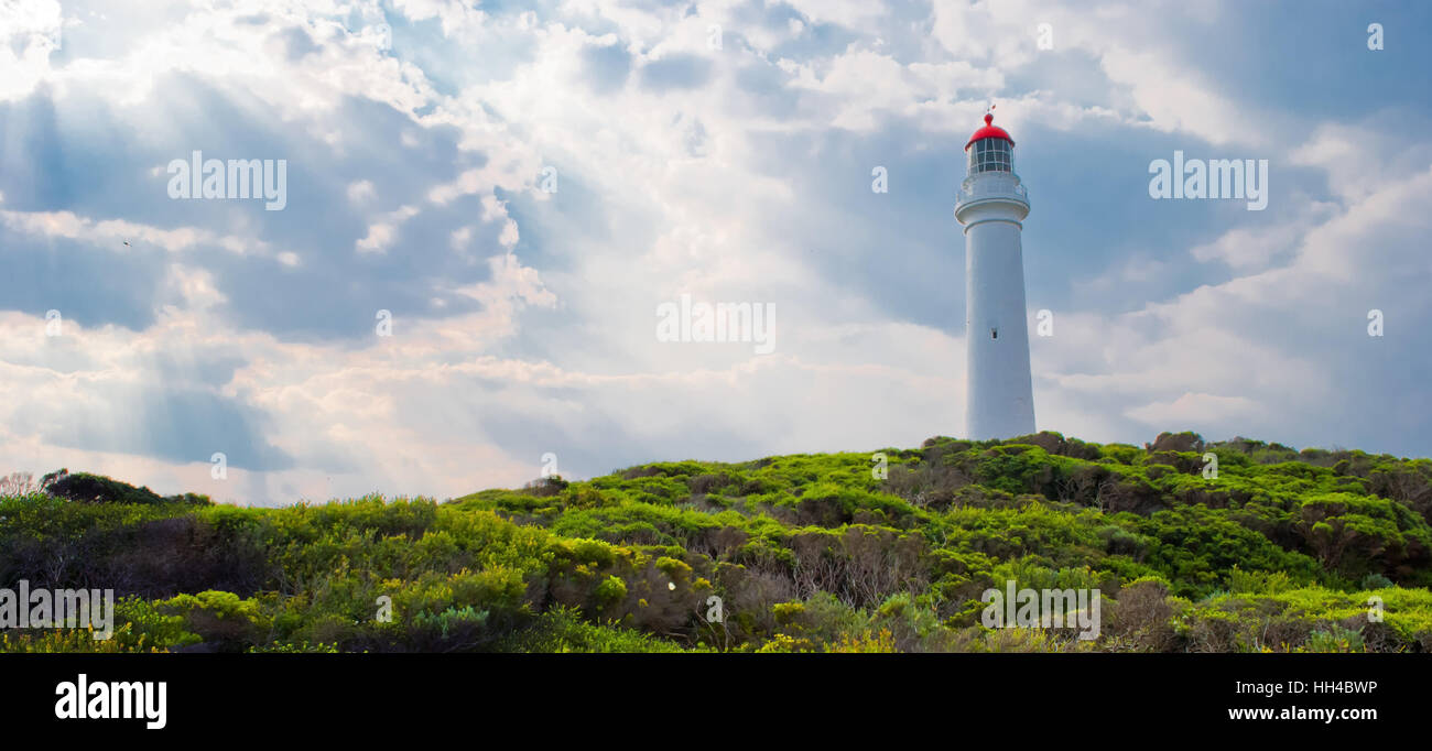 Spit Water Lighthouse, Victoria, Australia Stock Photo - Alamy