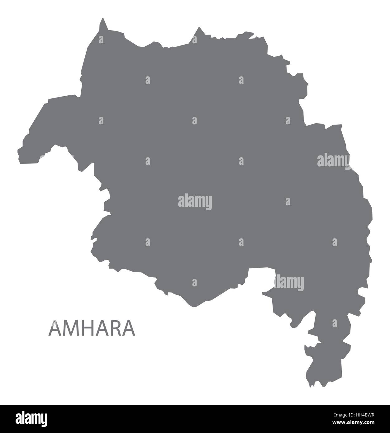 Amhara map vector hi-res stock photography and images - Alamy