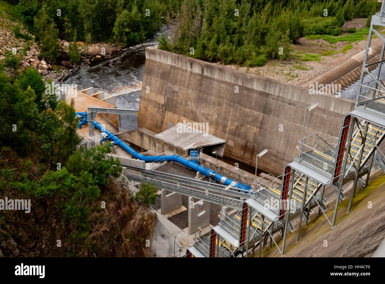 Tallowa dam detail, Kangaroo Valley, Australia Stock Photo - Alamy