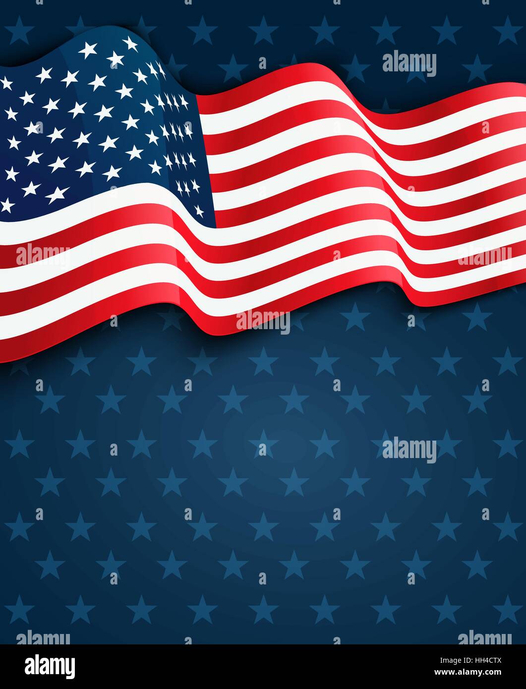 United States flag. USA Independence Day background. Fourth of July ...