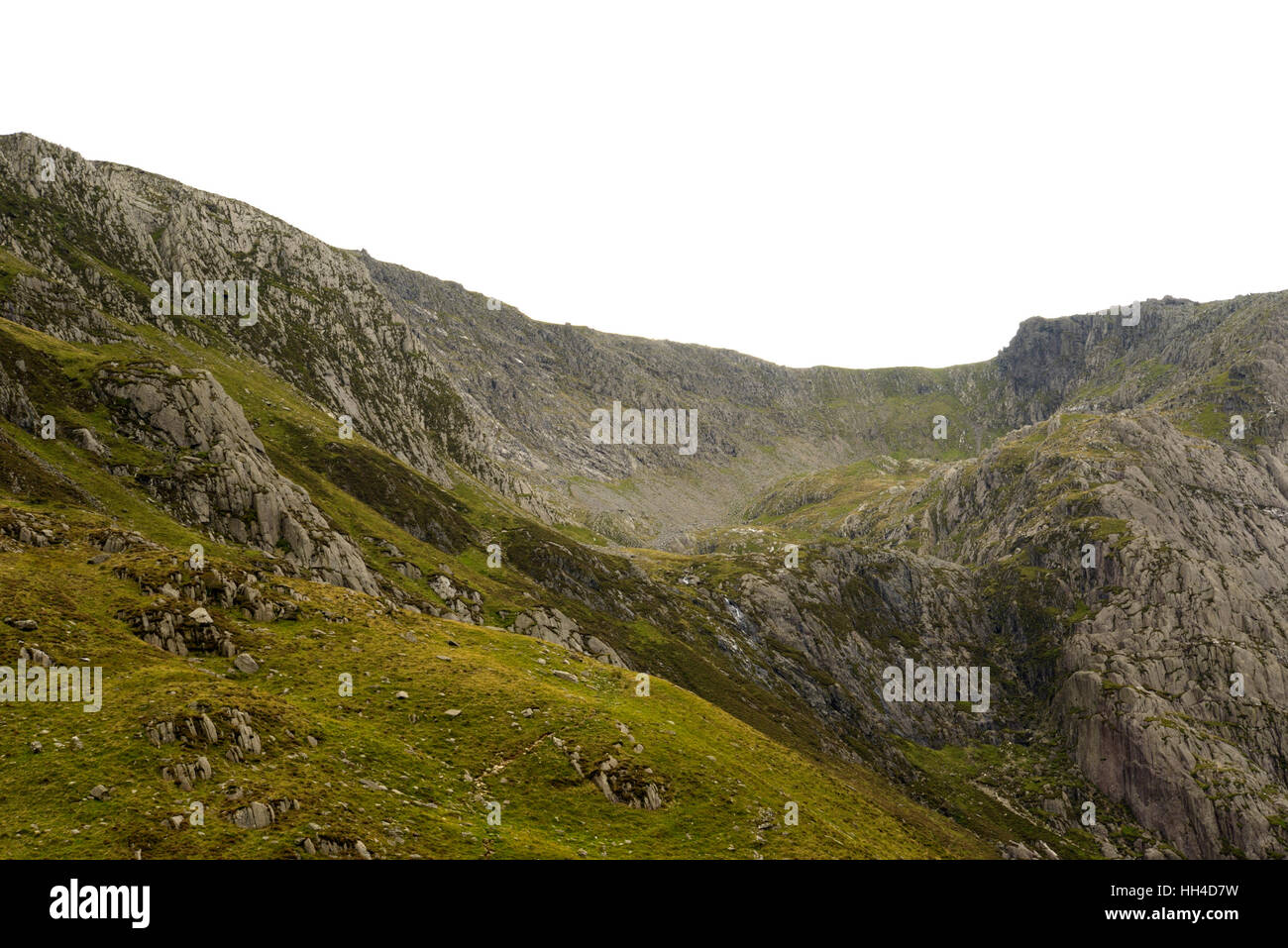 The Nameless Cwm, Cwm Cneifion Stock Photo - Alamy