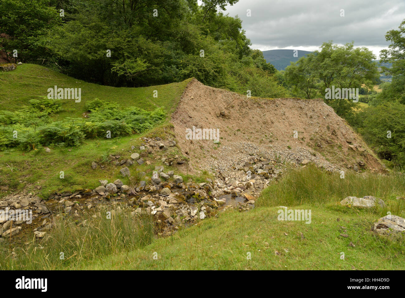 Eroded Glacial Till or Drift Stock Photo - Alamy