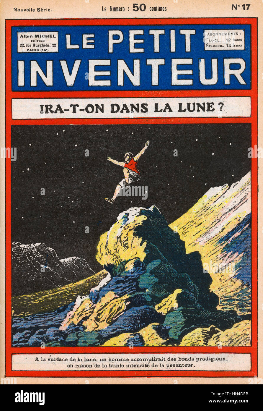 LOW GRAVITY ON MOON Stock Photo - Alamy