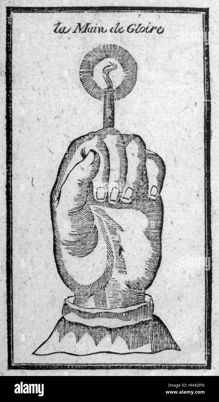 HAND OF GLORY Stock Photo - Alamy