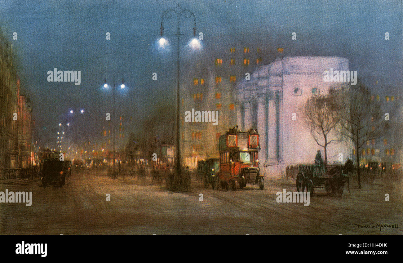 1920s london street night hi-res stock photography and images - Alamy