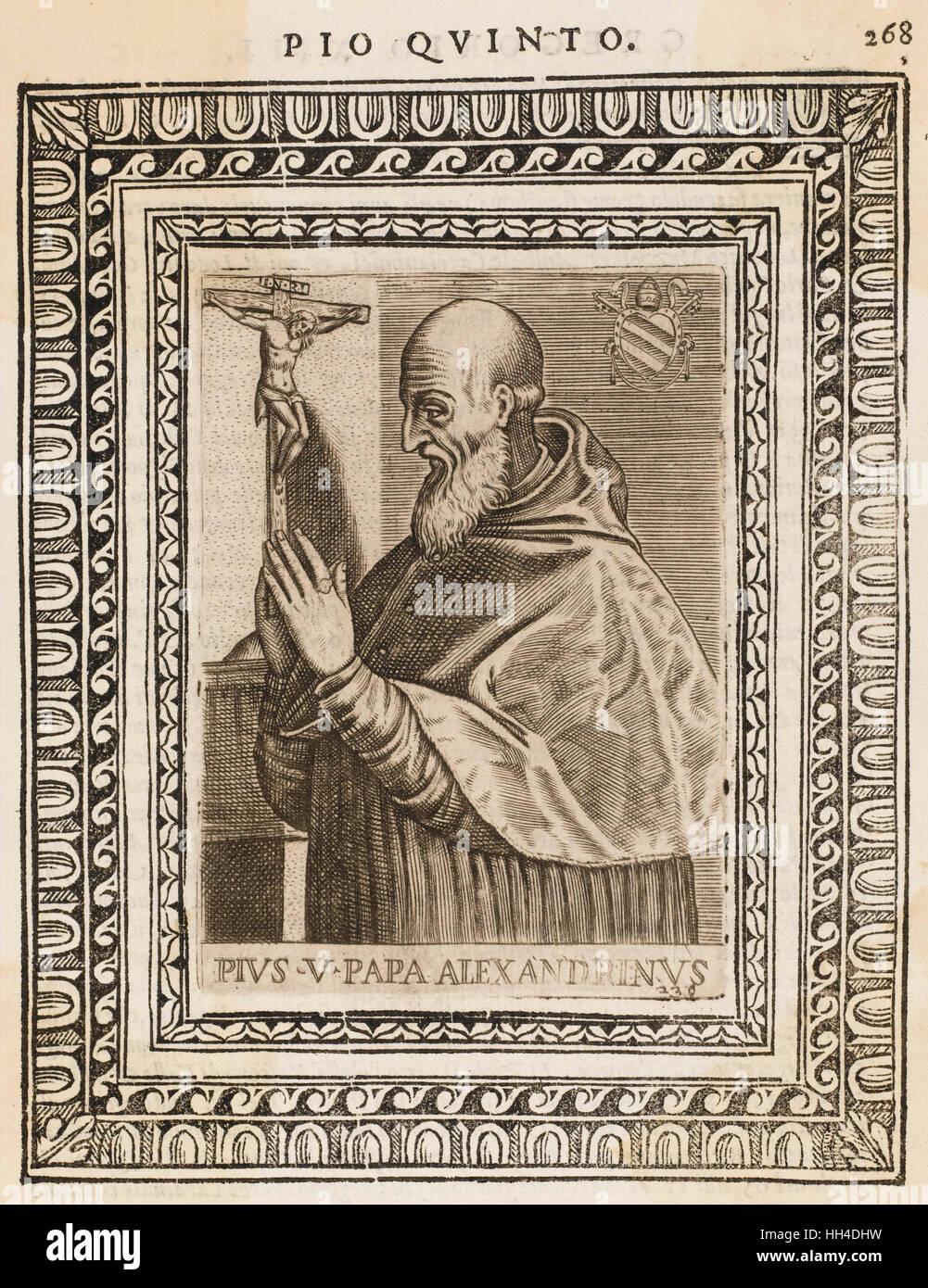 POPE PIUS V Stock Photo - Alamy